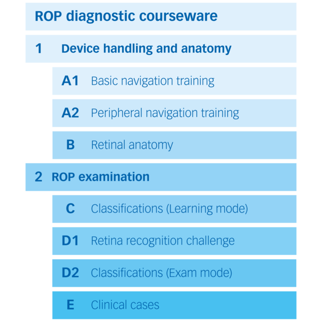 Eyesi Indirect ROP - Diagnostic courseware